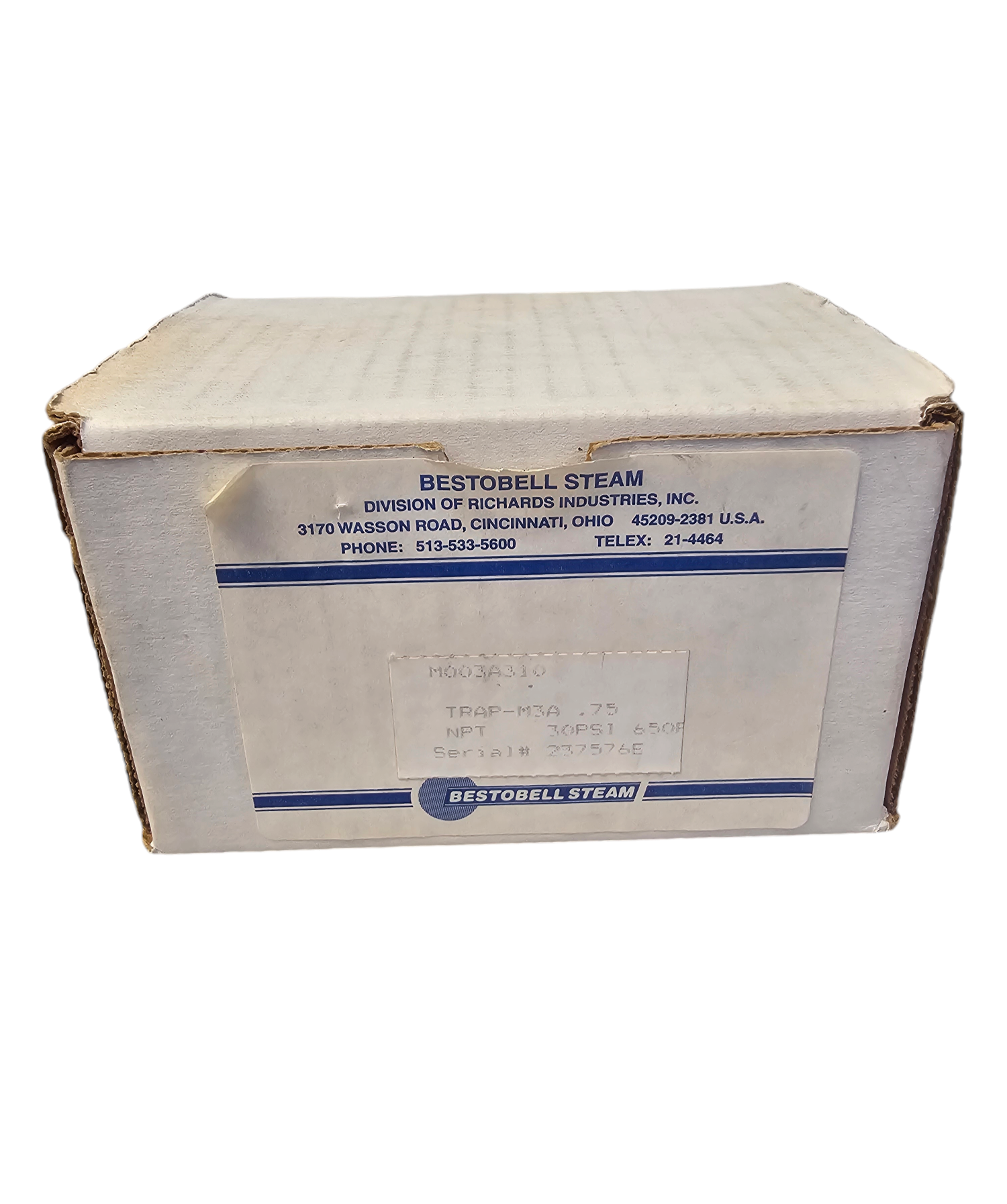 Bestobell Steam Trap M3A .75 NPT - MonarchInstrumentation.com